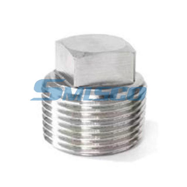 304 Stainless Steel Hex Plug NPT Threaded Class 150